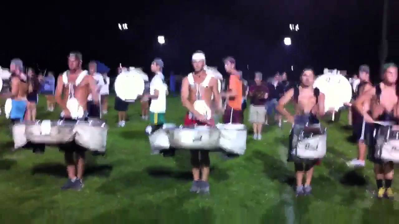 UMass Drumline 2011: Witches' Sabbath - Battery - Band Camp - YouTube