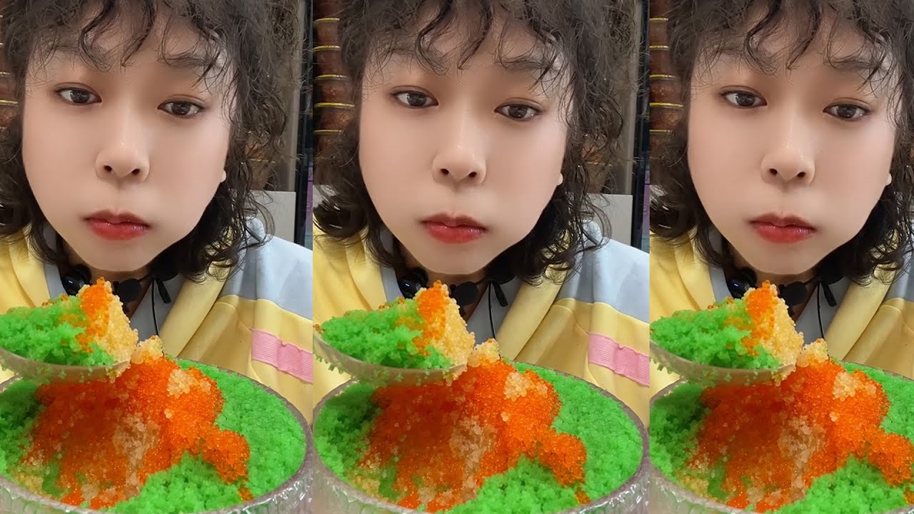 Shan Mukbang / ASMR *BEST CRUNCHY EATING SOUNDS (Tobiko Eggs ...