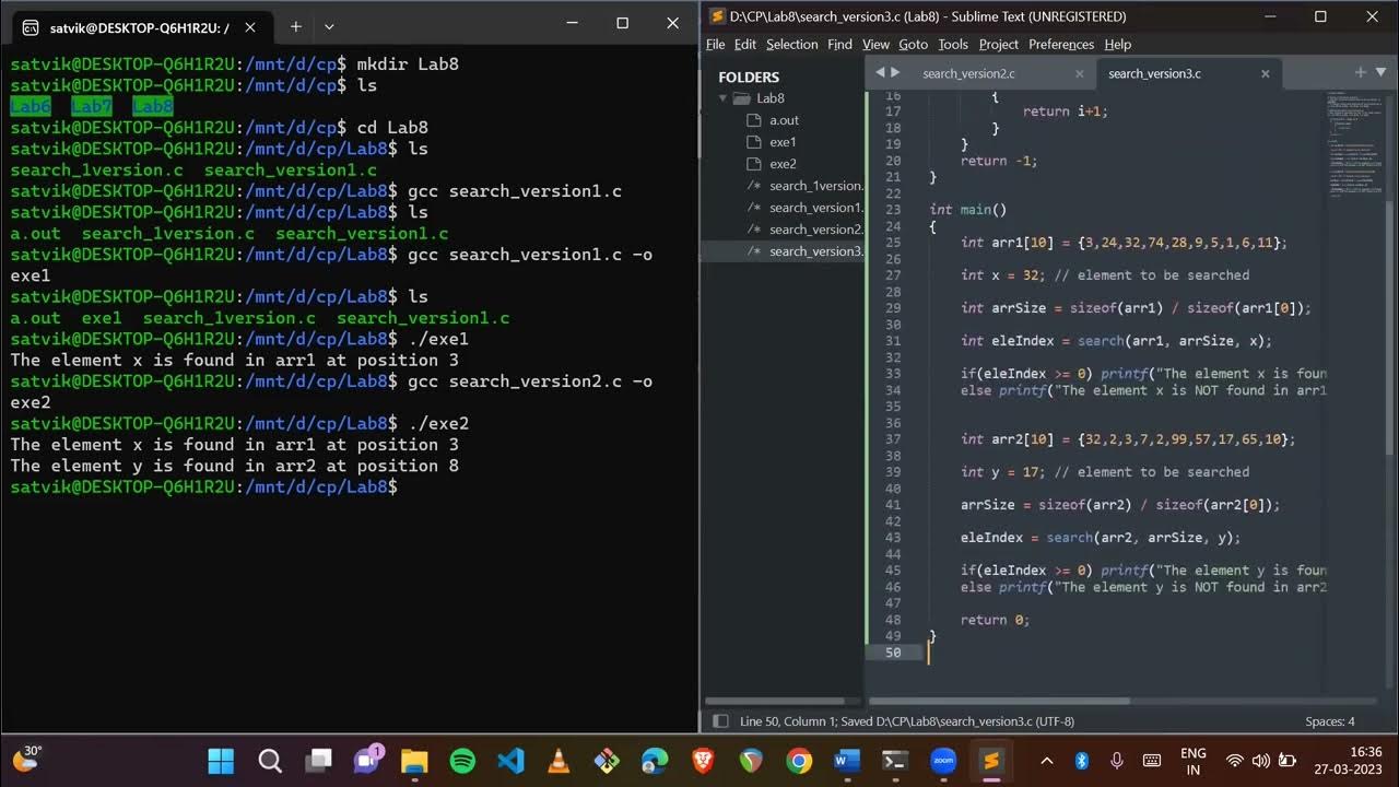 CS F111 | Computer Programming | BITS Pilani | Lab Sheet 8 - Video Recording - YouTube