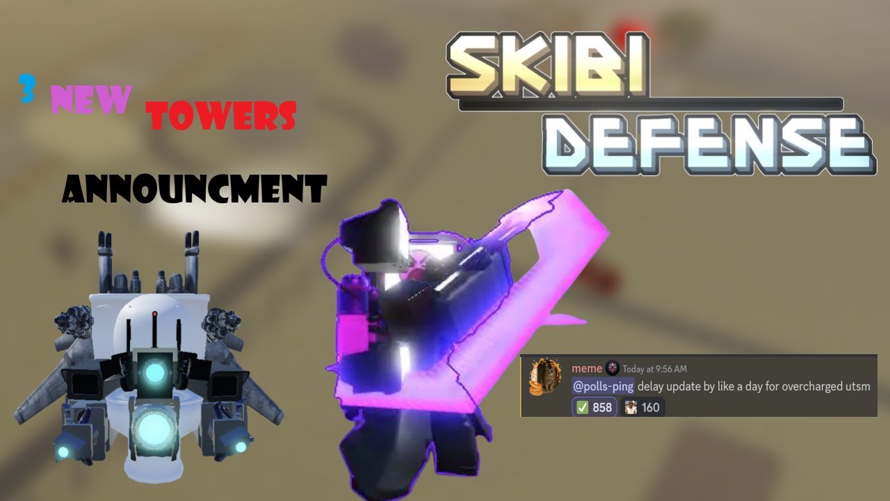 [Skibi Defense] 3 New Towers Announcement! - YouTube