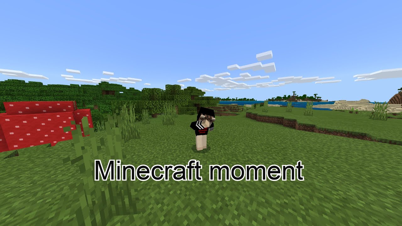 Minecraft moment - YouTube