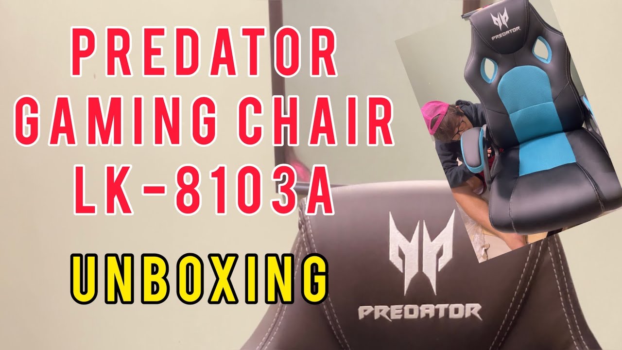 PREDATOR GAMING CHAIR LK-8103A REVIEW - YouTube