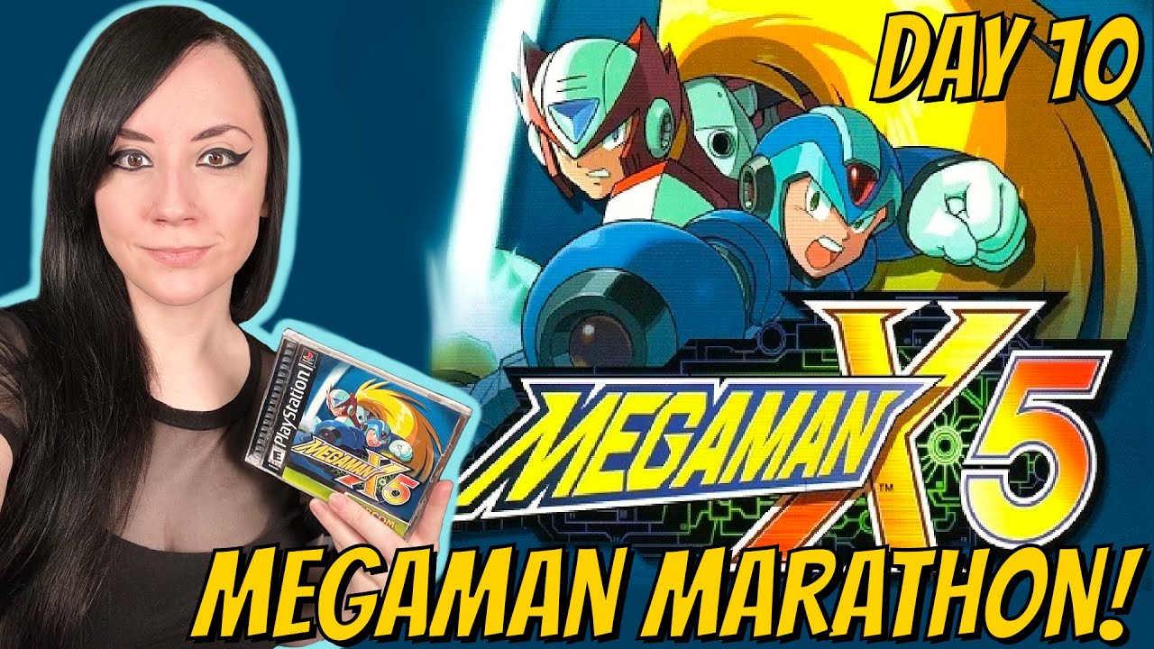 Mega Man Marathon 2024 - Day 10 - Playthrough of X5 - YouTube