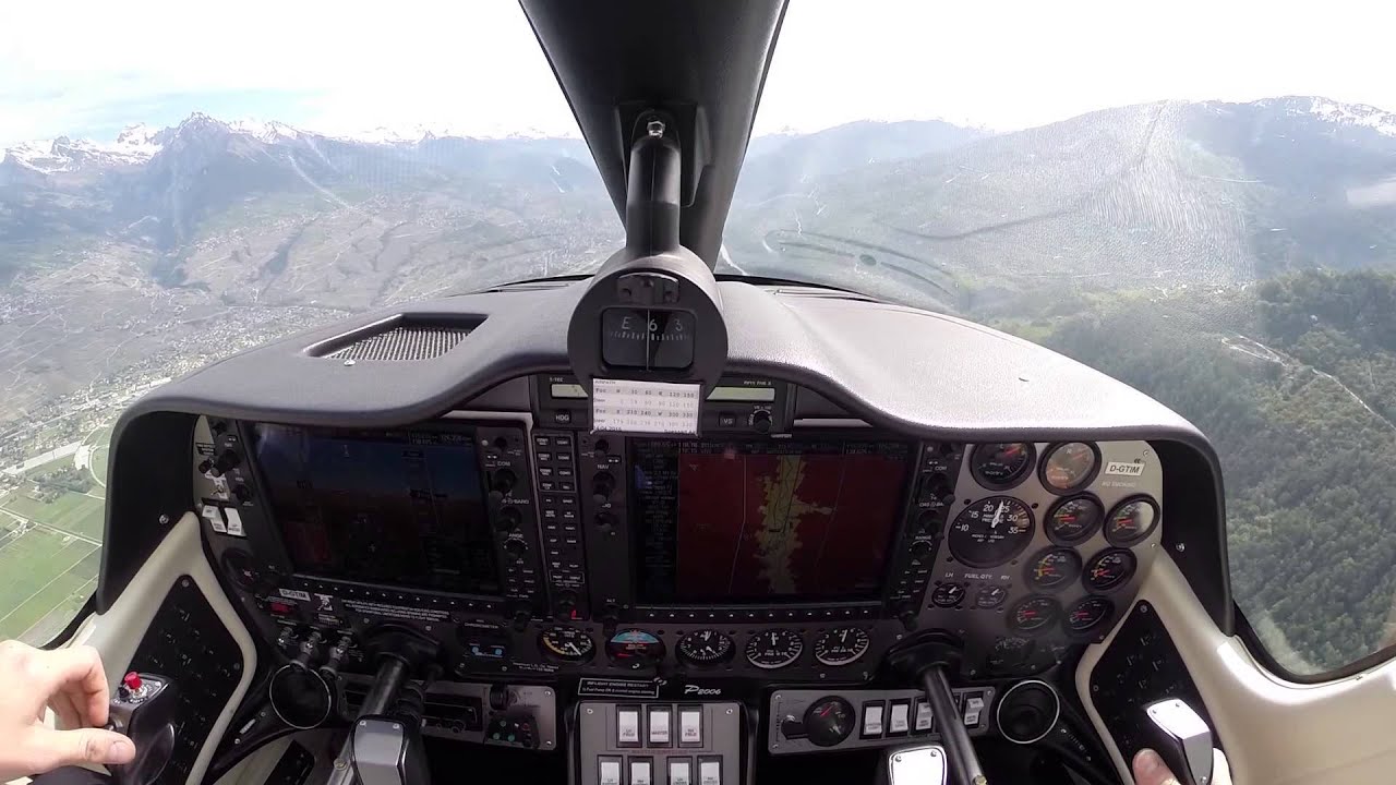 LSGS - Sion International Airport - YouTube