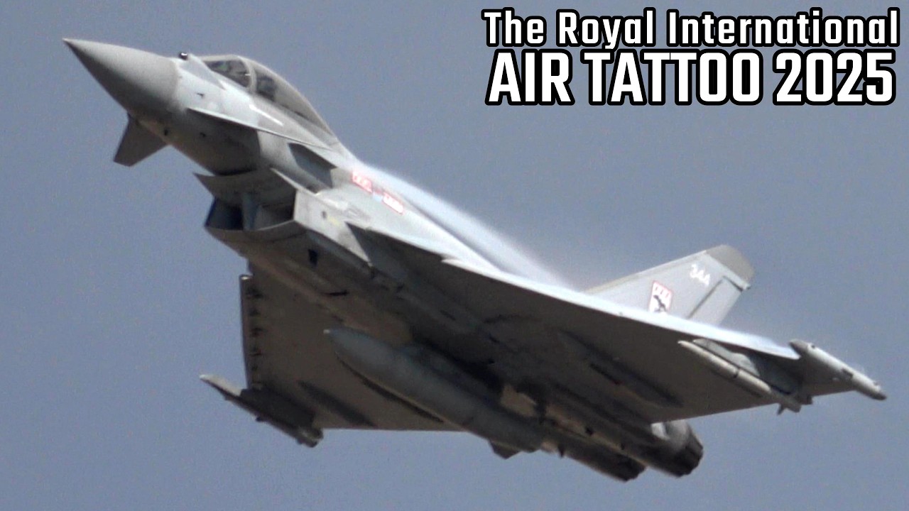 RIAT 2025 Awesome RAF Eurofighter Typhoon The Royal International Air ...