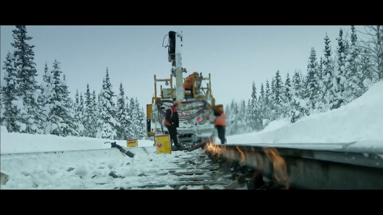 FireSnake Rail Heater on Destination America Alaska! - YouTube