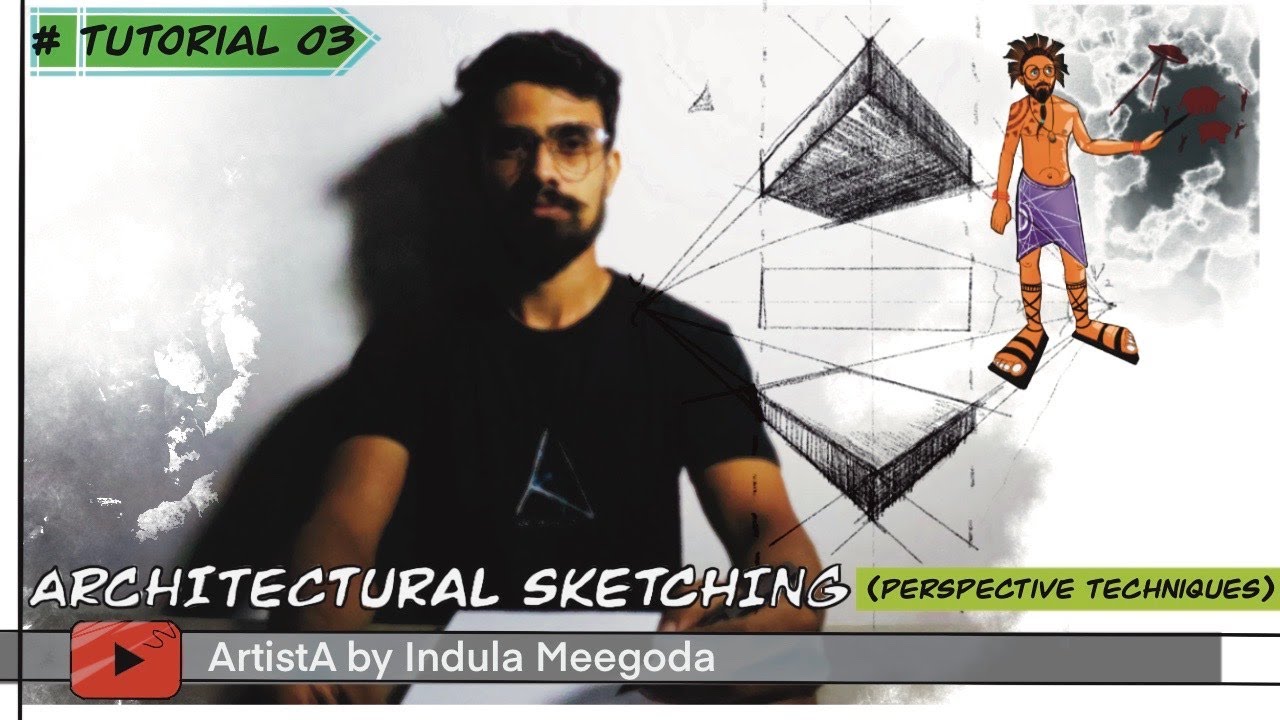 Architectural Sketching Tutorial 03 (Perspective Techniques) - YouTube