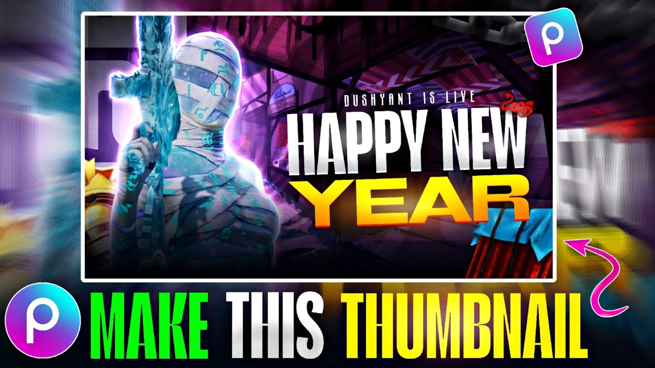 Make This Thumbnail Like Kemo & Synzx In PicsArt 🔥 || how to make ...