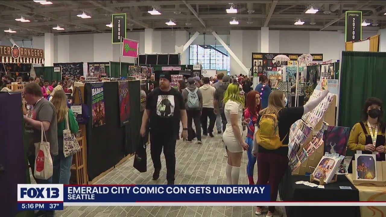 20 years of ECCC: Emerald City Comic Con kicks off | FOX 13 Seattle ...