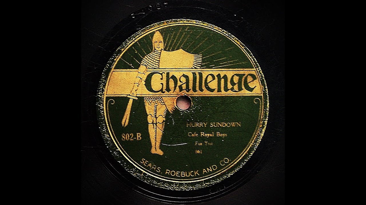 Hurry Sundown - Madlyn Davis and Her Red Hot Shakers (1927) - YouTube