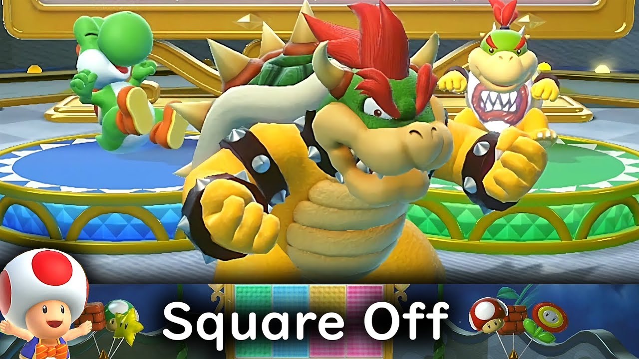 Super Mario Party Square Off Bowser Master Difficulty #8 - YouTube