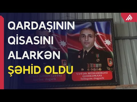 Aprel döyüşlərində şəhid olan qardaşının qisasını Şuşada aldı - APA TV