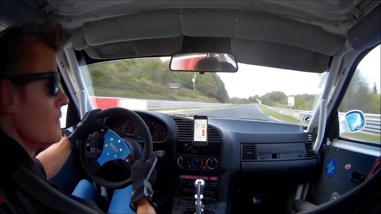 BMW E36 M3 3.0 First test Nordschleife Touristenfahrten 05.10.2016 ...