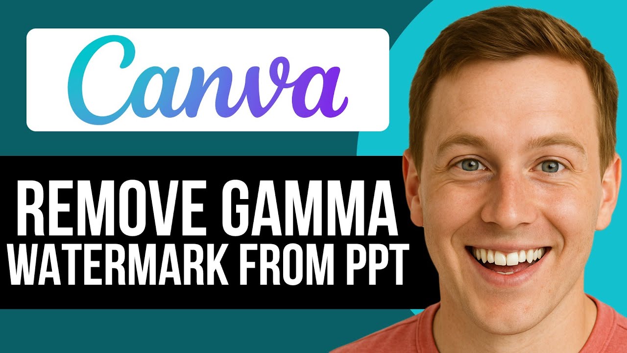 How To Remove (Made With Gamma) Gamma Watermark From PPT Using Canva ...
