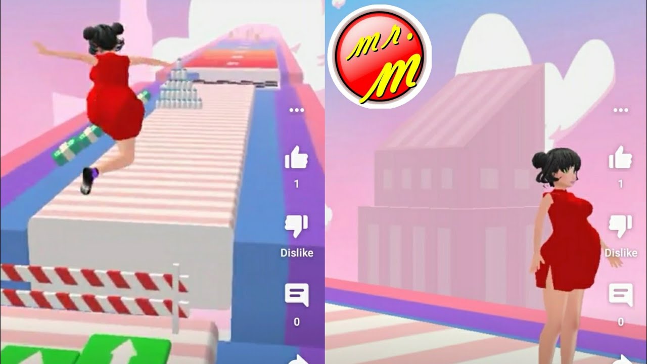 Pregnant Run game. - YouTube