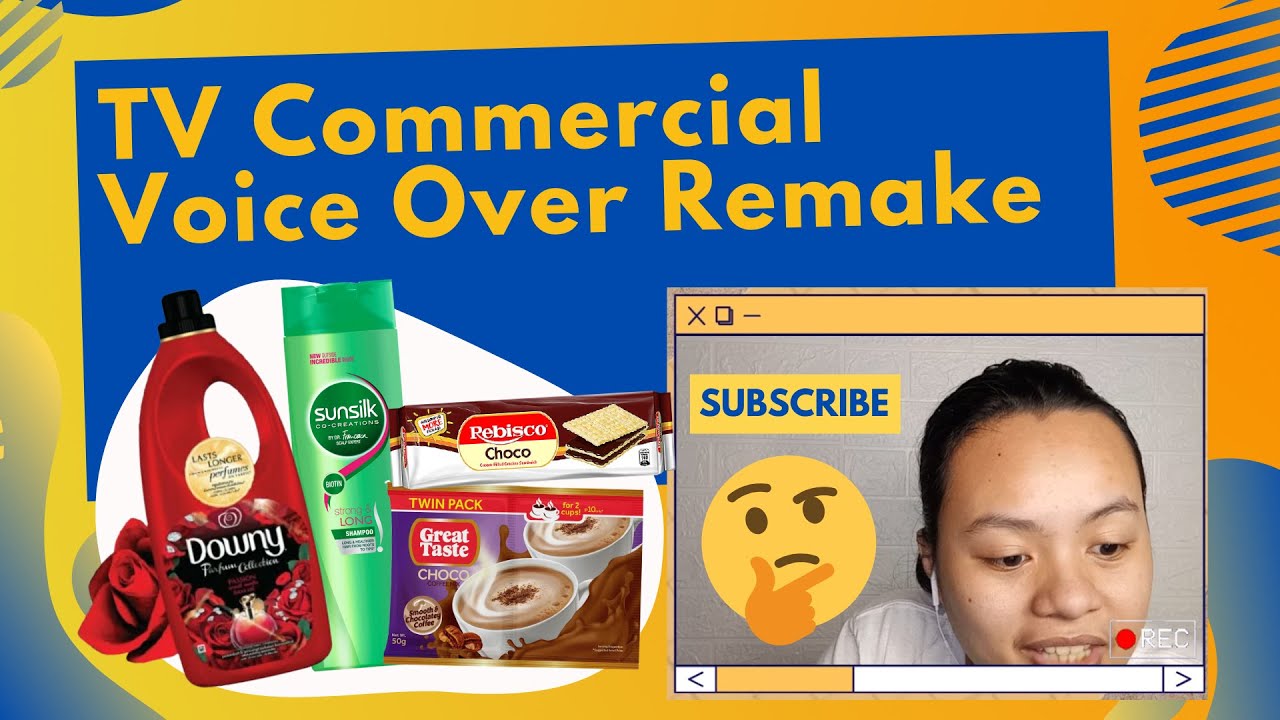 TV COMMERCIAL VOICE OVER REMAKE | VOICE OVER SERIES - YouTube