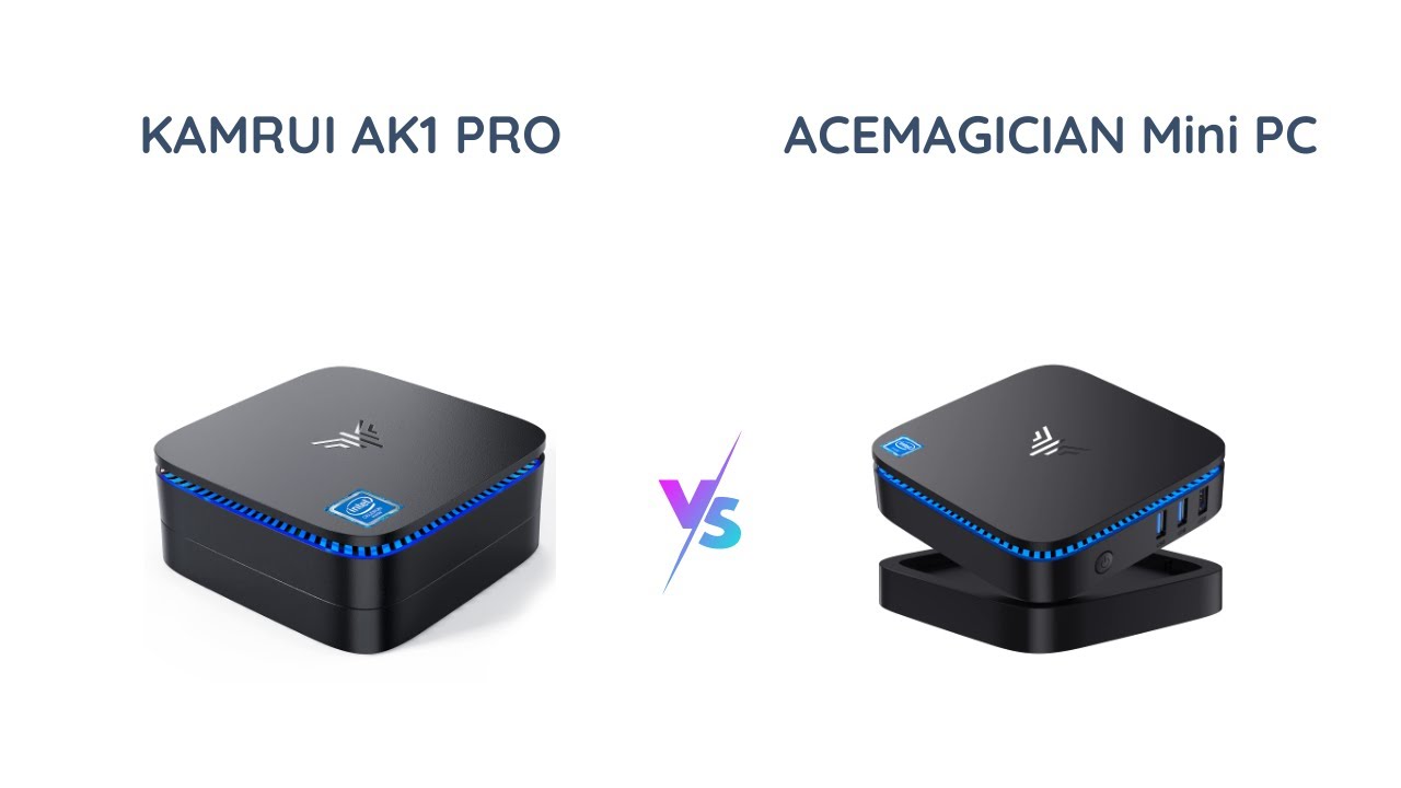 Mini PC Comparison: KAMRUI AK1 PRO vs ACEMAGICIAN (Windows 11 Pro ...