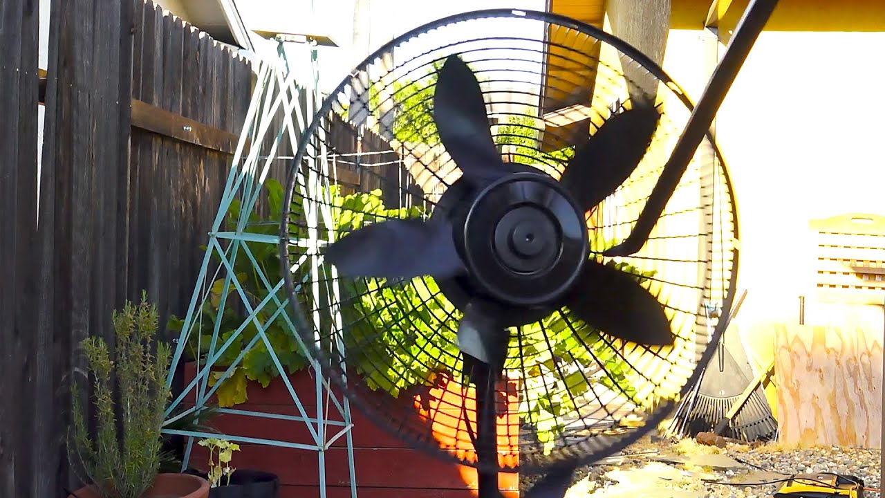 Black Lasko Elegance and Performance Stand Fan Destruction - YouTube