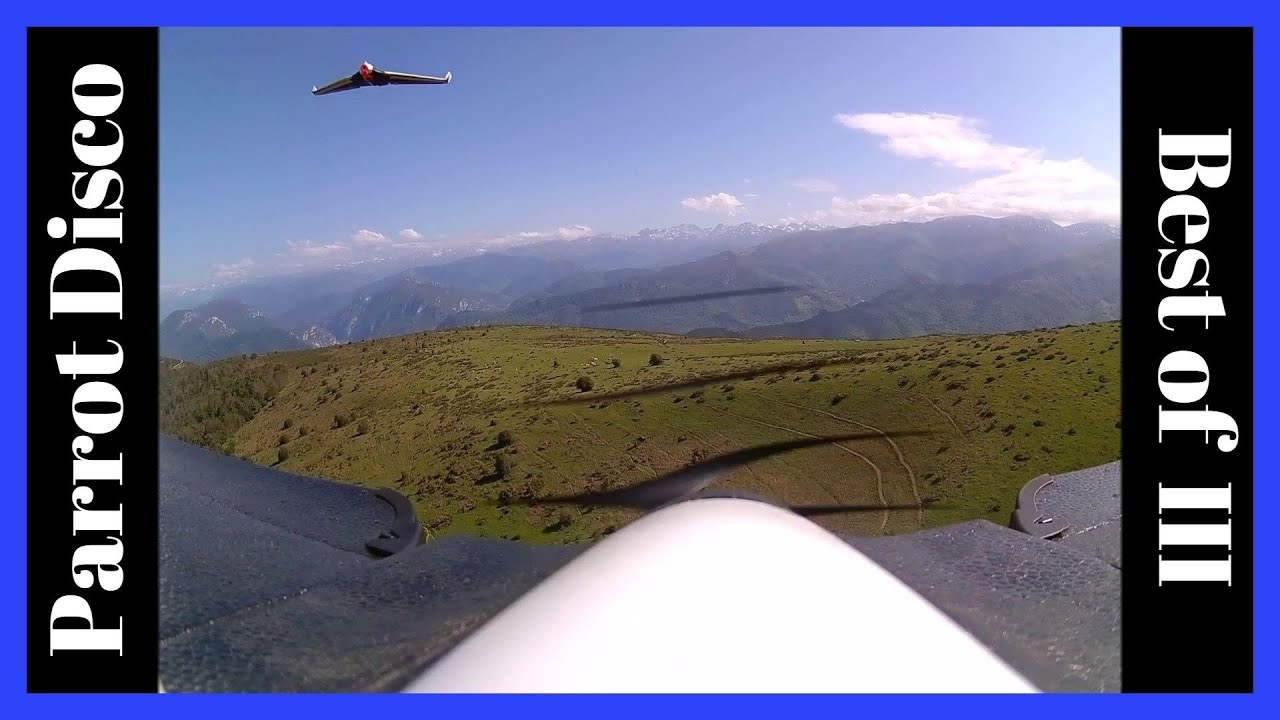 Parrot Disco best of 3: pursuits, rc plane acrobatics, sheep invasion ...