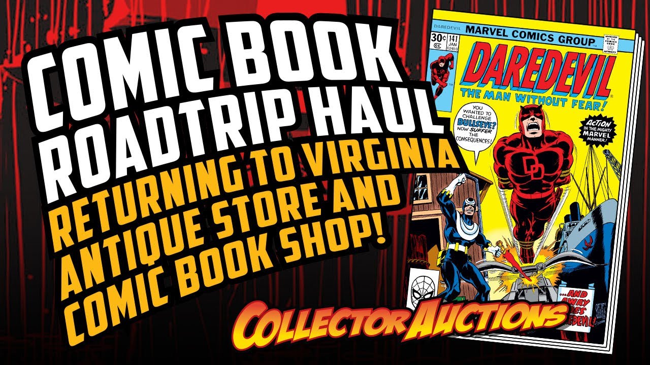 Comic Book Roadtrip Haul - Returning to VA Antique Store and LCS: Ep ...