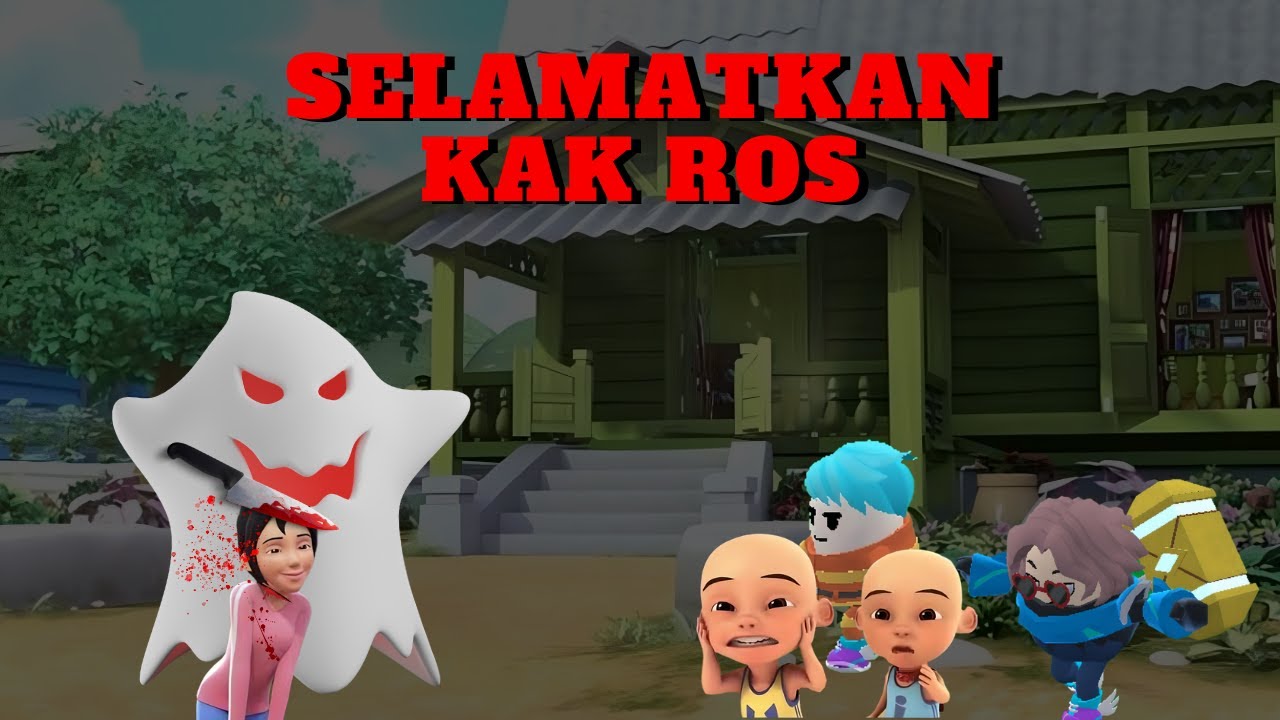 OMG KAK ROS DICULIK HANTU !! MARI BANTU UPIN IPIN SELAMATKAN KAK ROS ...