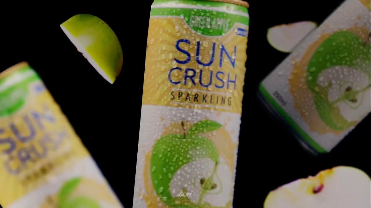 Product B-Roll Commercial Video for Suncrush Beverage. | GAJEZ ...
