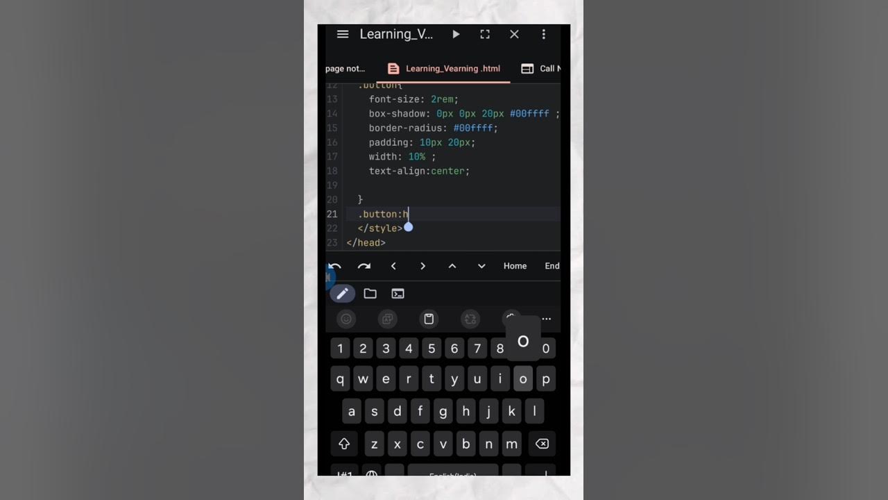 Button Tag Uses With Css Css Webcode Webdevelopment Coding Learnwebdev Webdesign Youtube