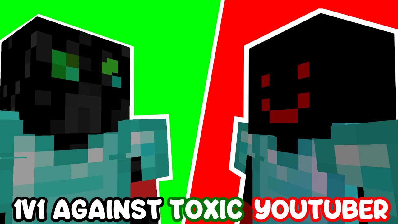 I fought this toxic minecraft youtuber in ever gamemode! - YouTube