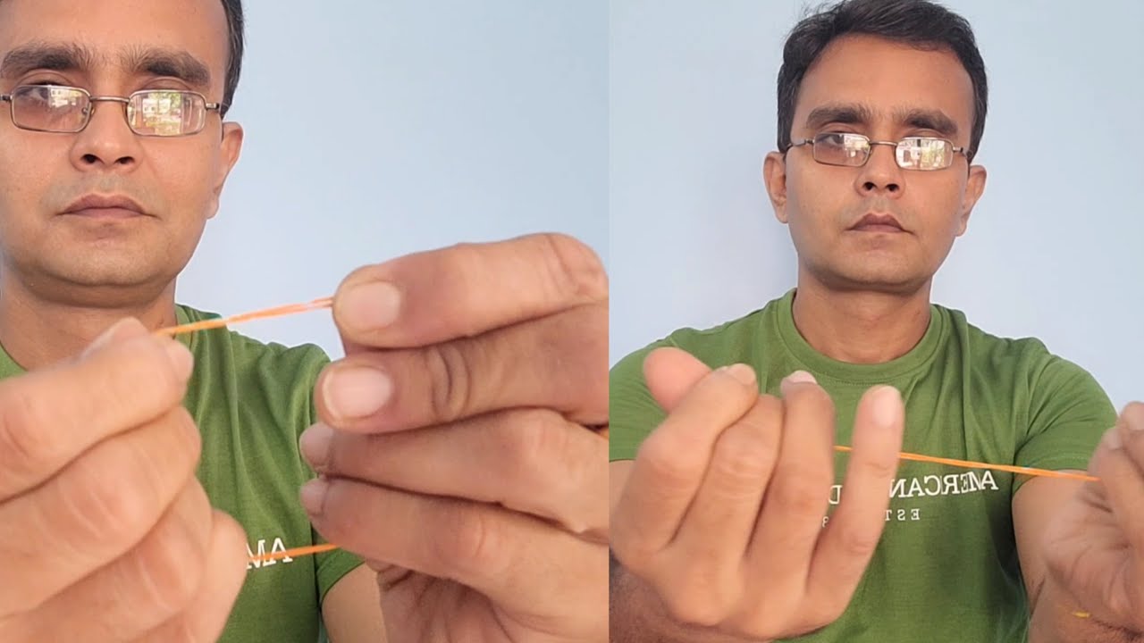 Easy Rubber Band Magic Trick Revealed || Rubber Band Magic Secrets ...