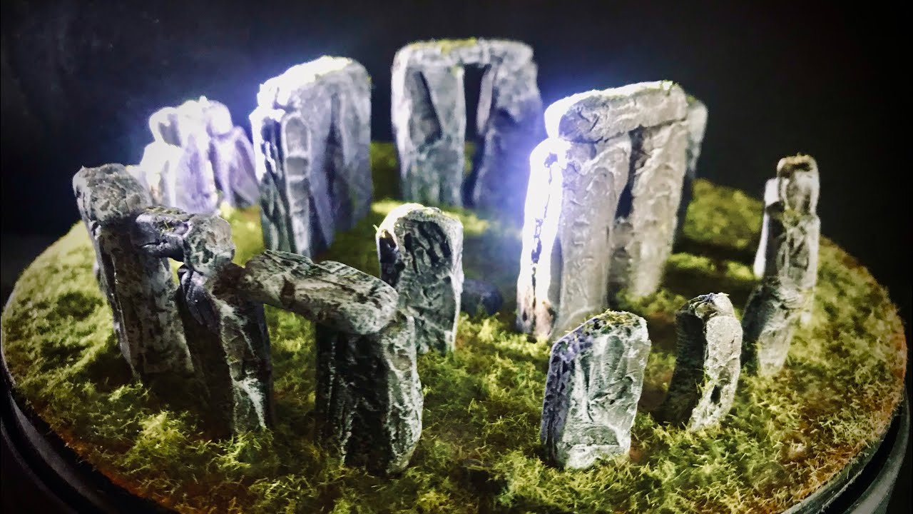 Building a miniature Stonehenge - YouTube