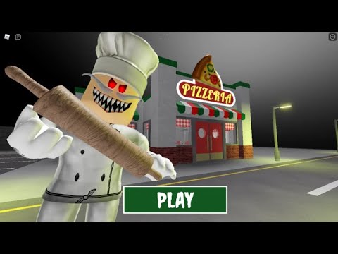 Escape Papa Pizza's Pizzeria! SCARY OBBY roblox Gameplay Walkthrough No Death 4K