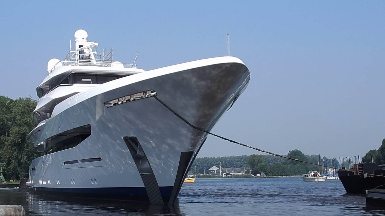 Launch 70m Feadship JOY - YouTube