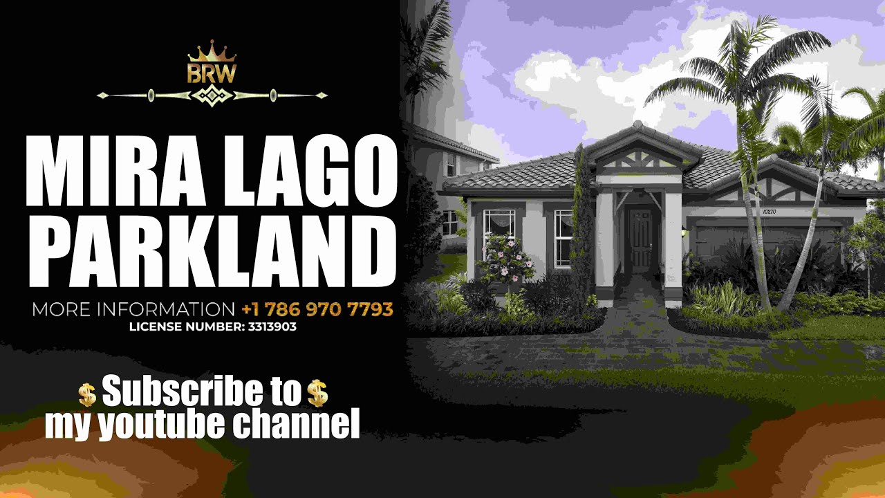MIRA LAGO AT PARKLAND - YouTube