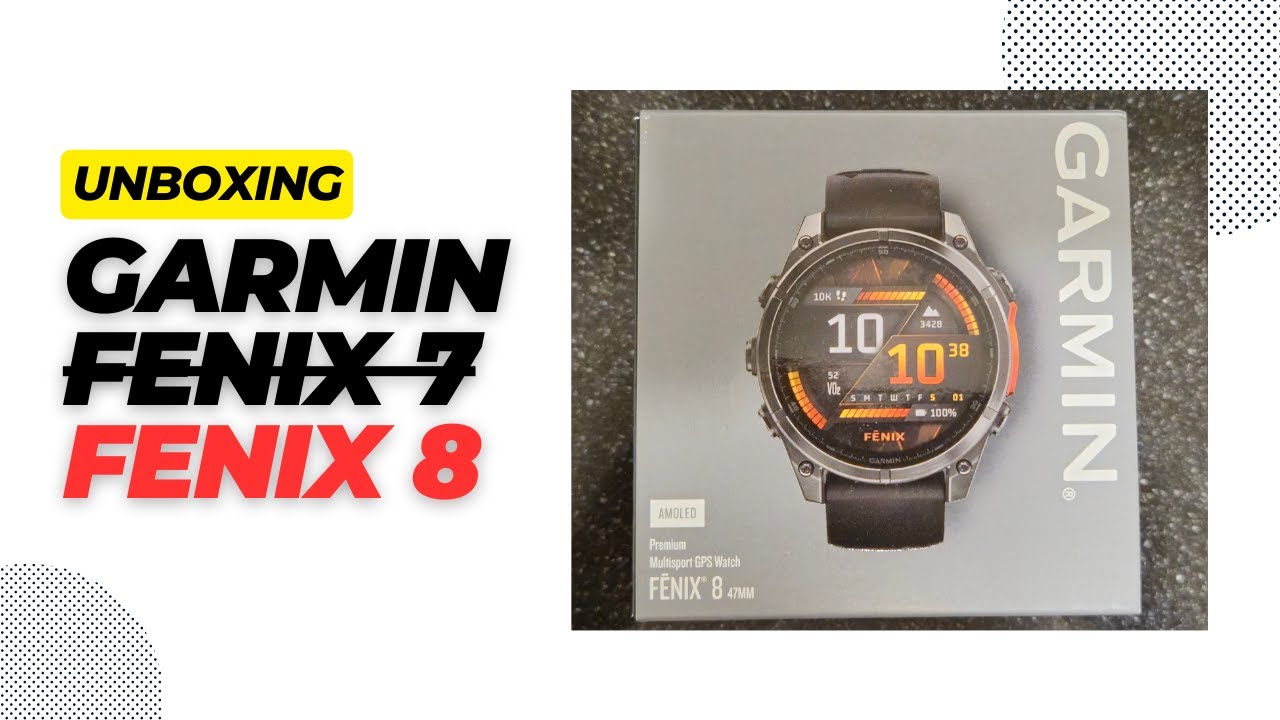 Garmin Fenix 8 - Unboxing and Initial Setup - December 2024 - YouTube