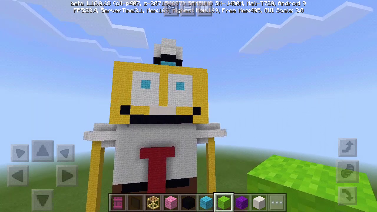 Patrick Spongebob Minecraft Animation