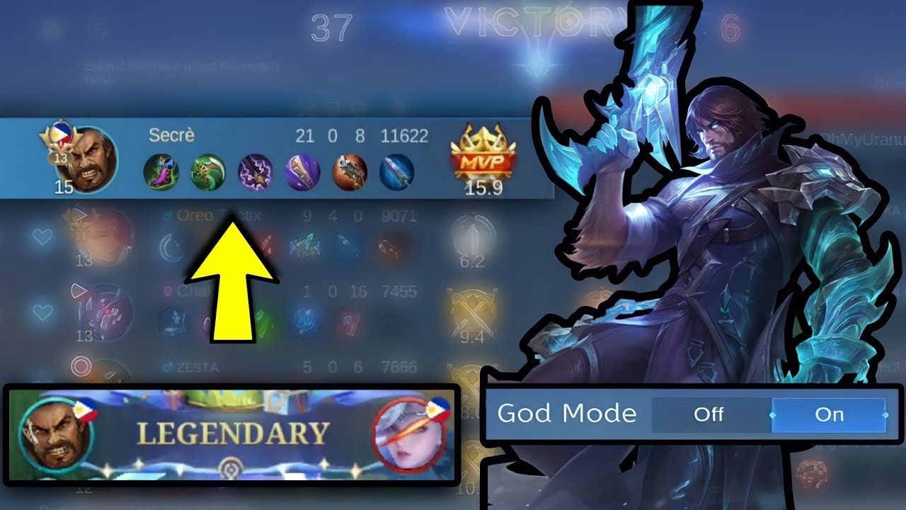 THIS TRINITY BUILD TOTALLY DESTROYED ENEMY!🔥 TOP GLOBAL ROGER GAMEPLAY ...