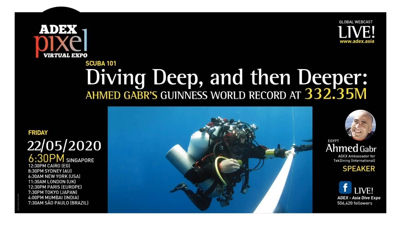 Diving Deep, and then Deeper: Ahmed Gabr's Guinness World Record At 332 ...