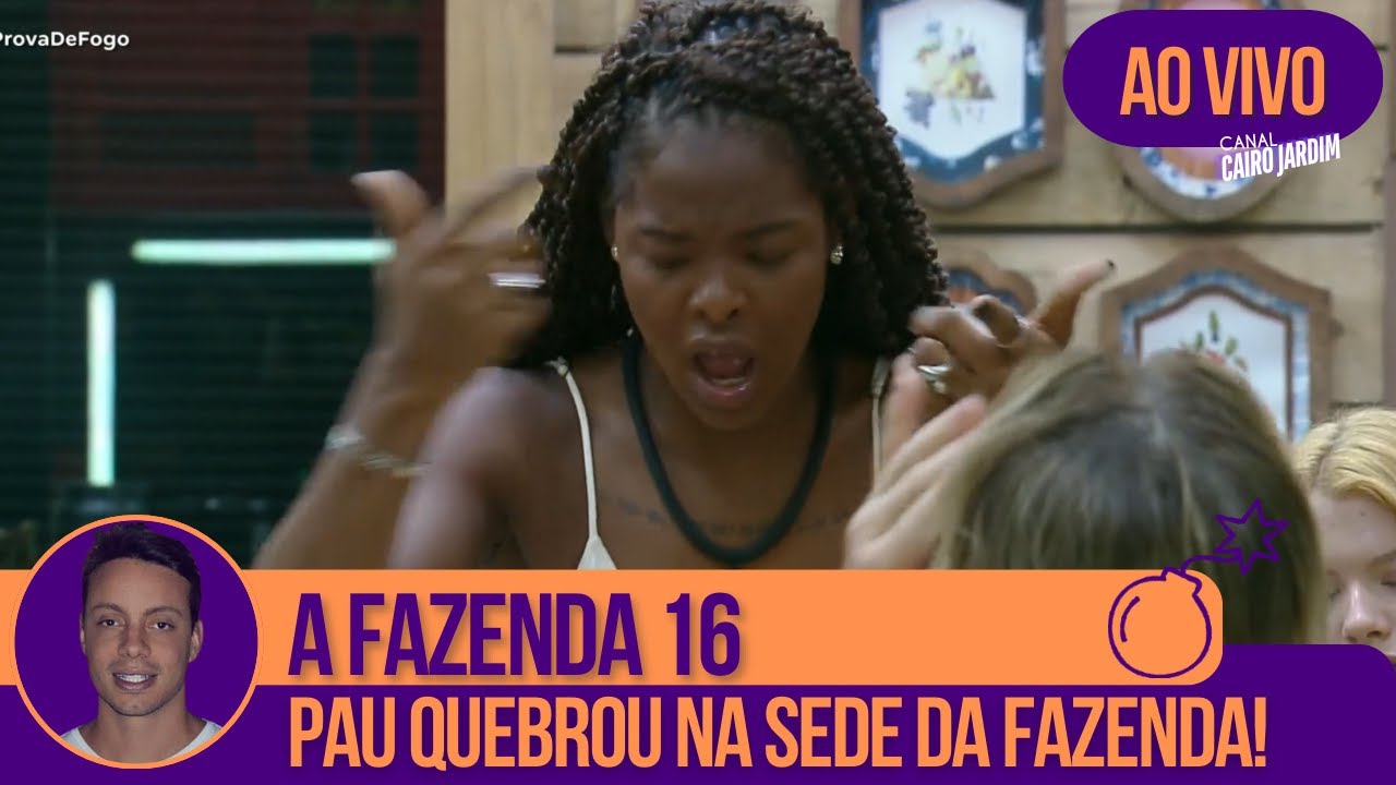 🟣 BRIGA FEIA NA FAZENDA; ÚLTIMAS POLÊMICAS! - YouTube