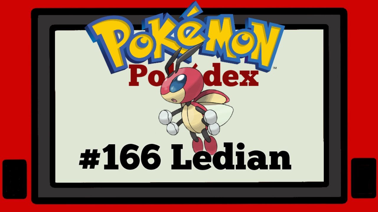 Pokédex #166 Ledian - YouTube