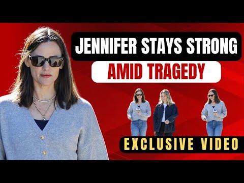 Jennifer Garner Finds Solace in Loved Ones After Father's Funeral - YouTube