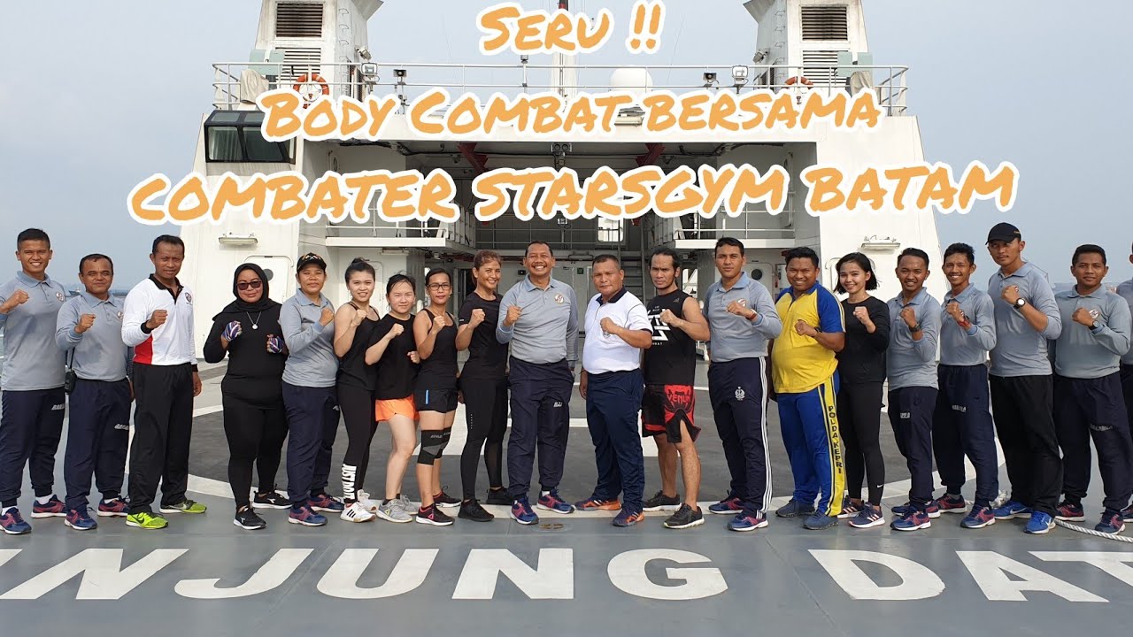 SERU !! Pelaut Bakamla senam Body Combat bersama COMBATER STARSGYM ...