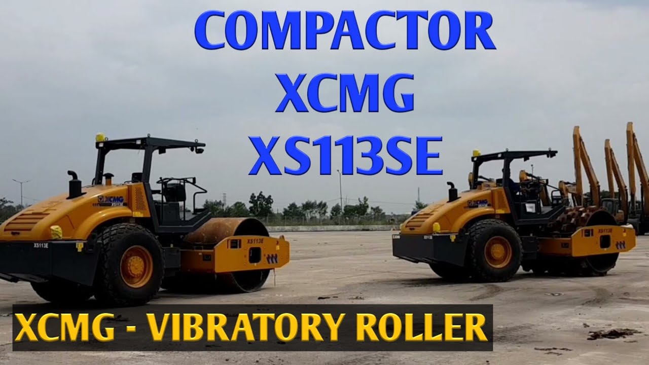 VIBRO - COMPACTOR XCMG XS113SE #COMPACTOR #VIBRO #XCMG #XS113SE - YouTube