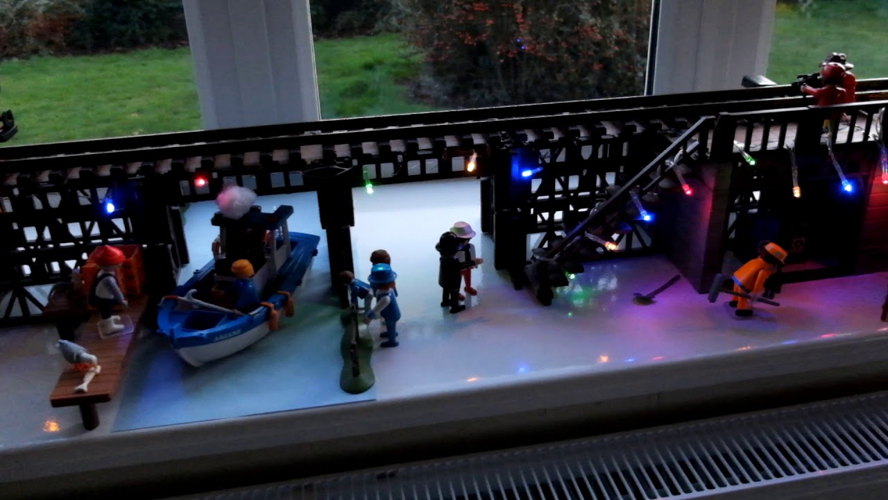 2019 Playmobil Christmas layout darkness - YouTube