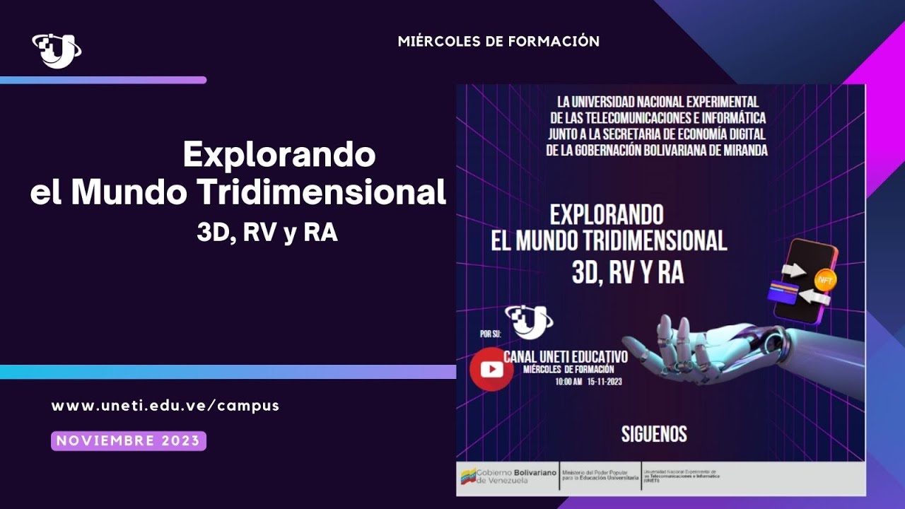 EXPLORANDO EL MUNDO TRIDIMENSIONAL - 3D, REALIDAD VIRTUAL Y REALIDAD ...