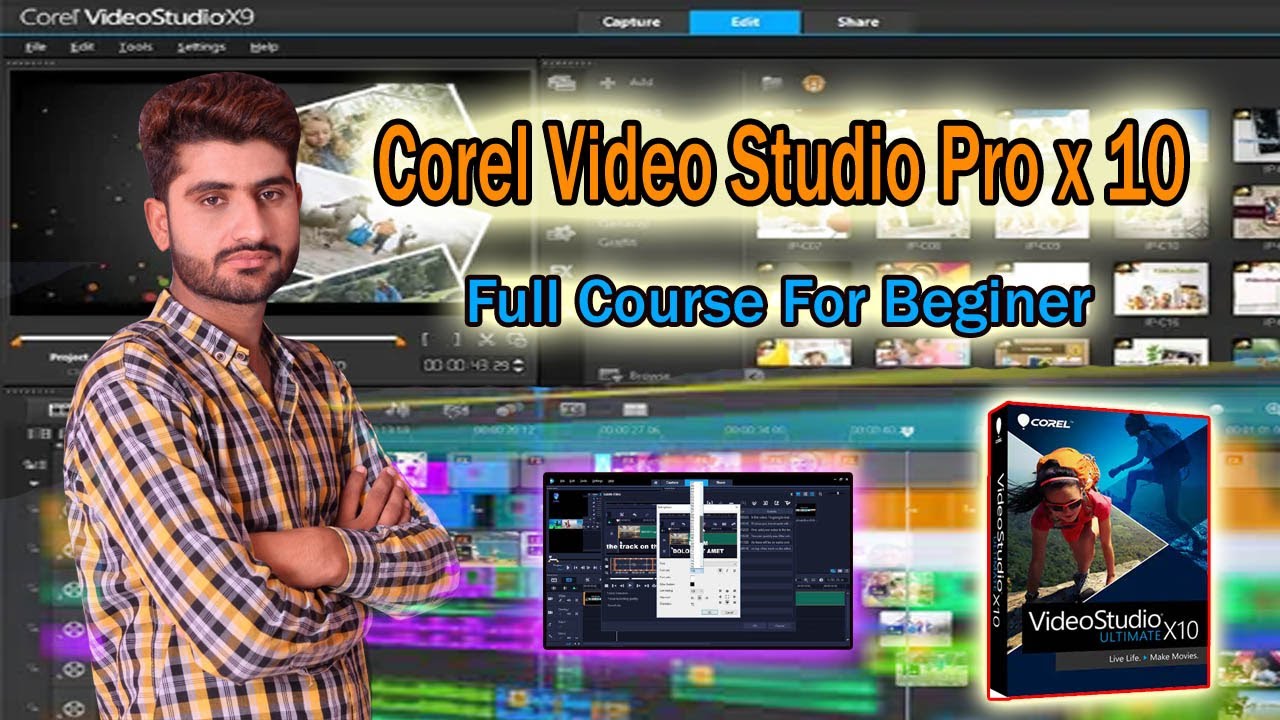 Corel video Studio pr x 10 complete course /Technical Baloch - YouTube