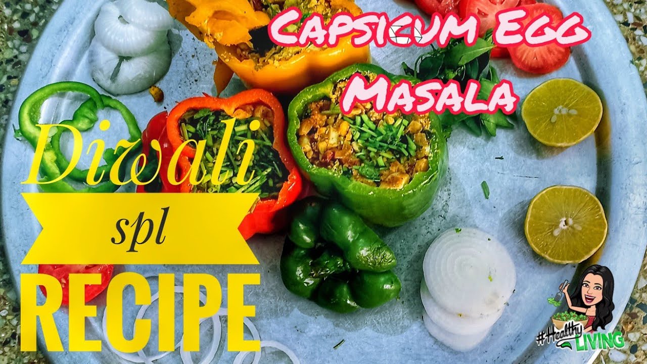 Capsicum Egg Masala Recipe #bachelor #diwalispecial #capsicum #food # ...