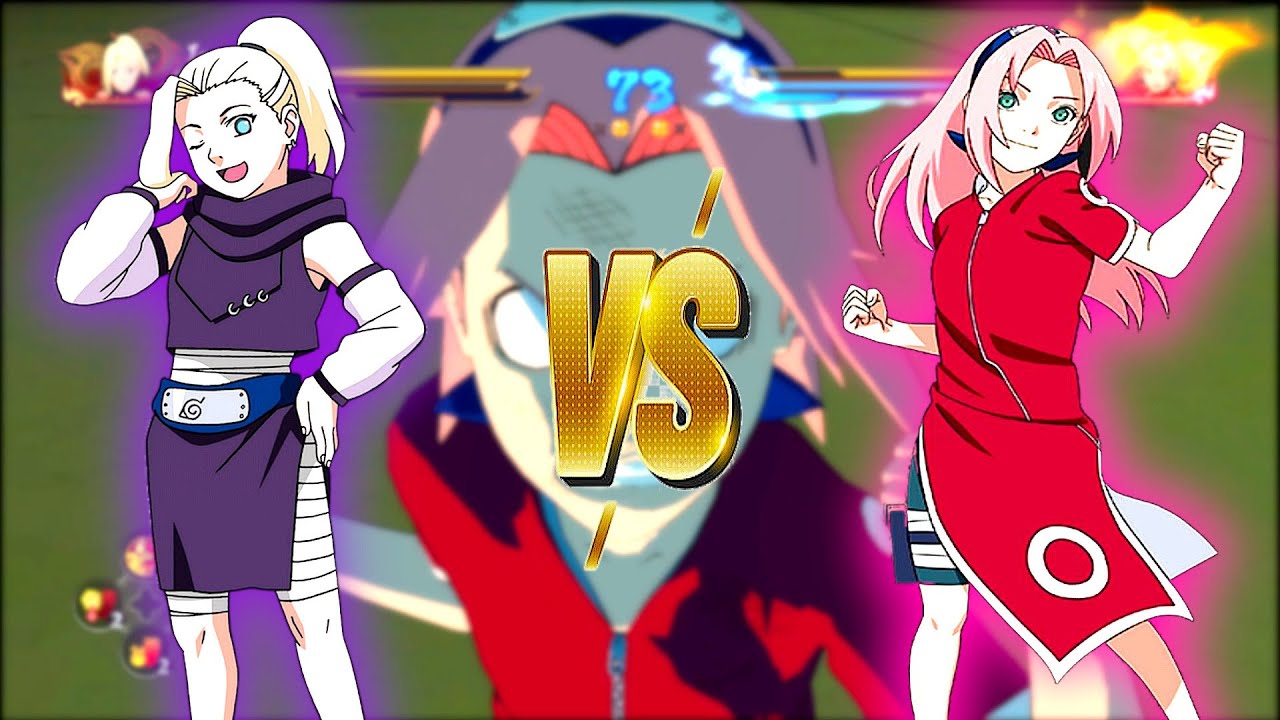 Ino vs Sakura - [chunin exams prelims] re-creation Ai vs Ai fight ...