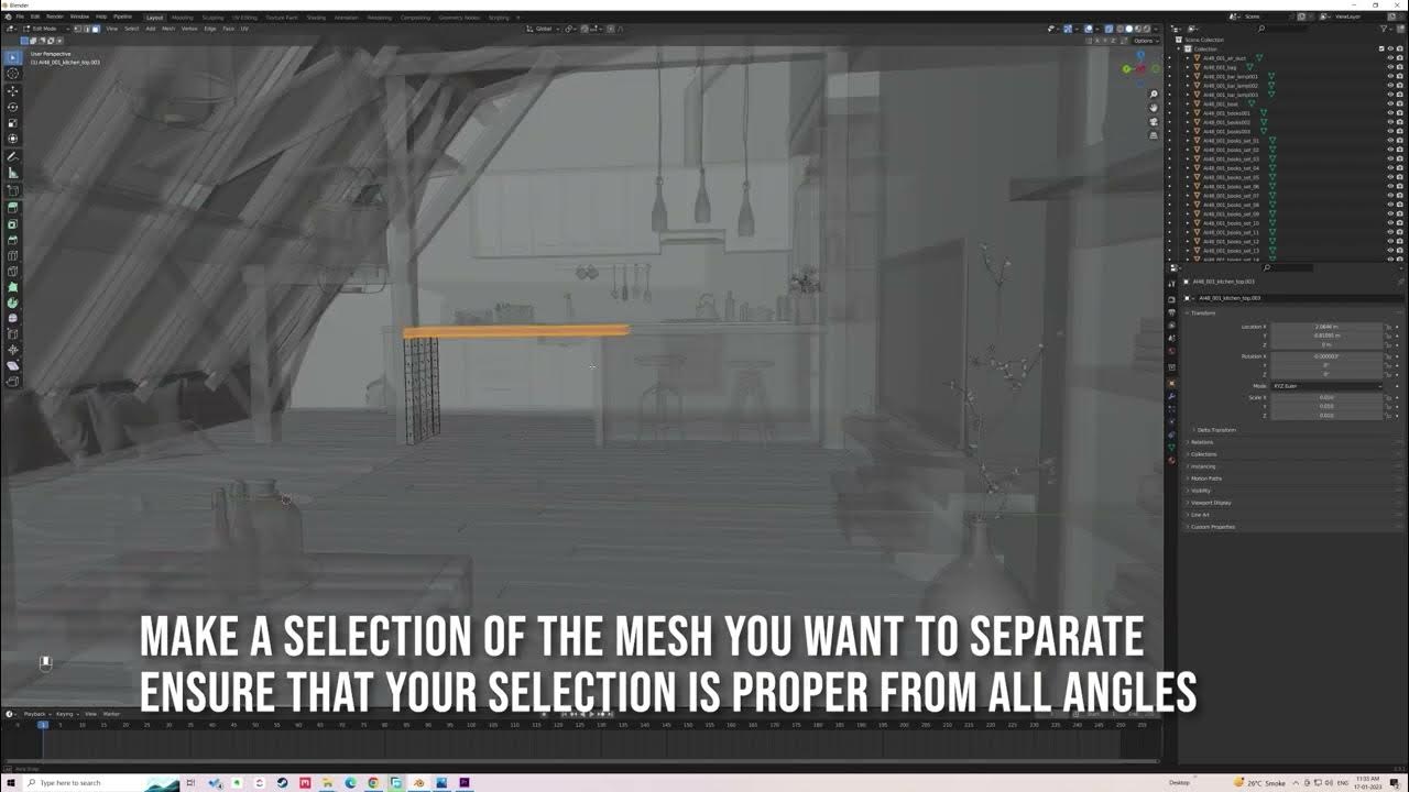 How to Separate & Join Objects in Blender - YouTube
