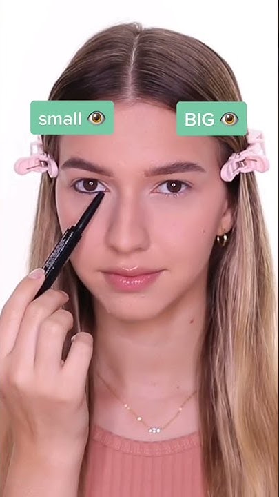 How To Get Small Vs Big Eyes With Different Makeup Techniques Shorts Makeup Youtube