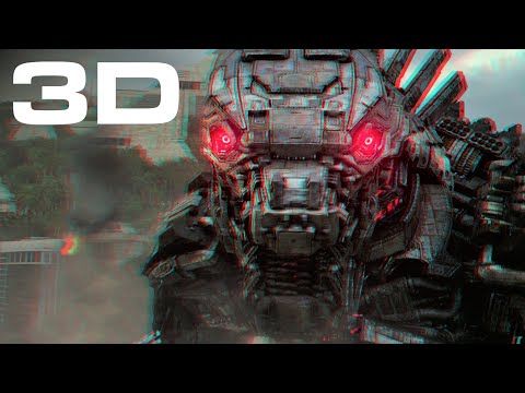 4K 3D • Mechagodzilla - Godzilla vs. Kong (7.1 Audio)